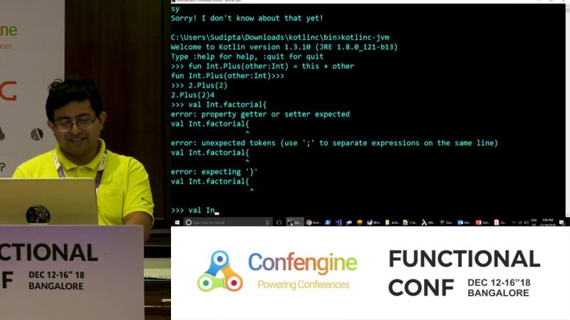 Functional Conference on LinkedIn: Creating DSLs in functional Kotlin ... Functional Conference on LinkedIn: Creating DSLs in functional Kotlin ...