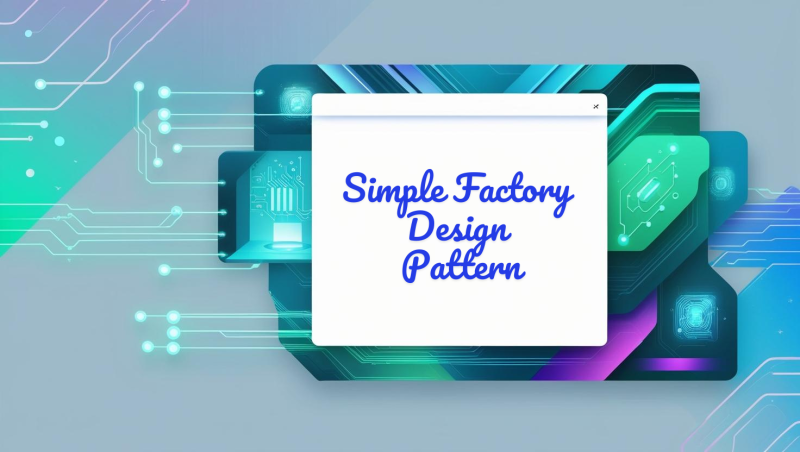 Simple Factory Design Pattern JAVA | Bharatchandran Simple Factory Design Pattern JAVA | Bharatchandran