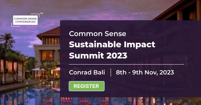 Sustainable Impact Summit on LinkedIn: Common Sense Sustainable Impact ... Sustainable Impact Summit on LinkedIn: Common Sense Sustainable Impact ...