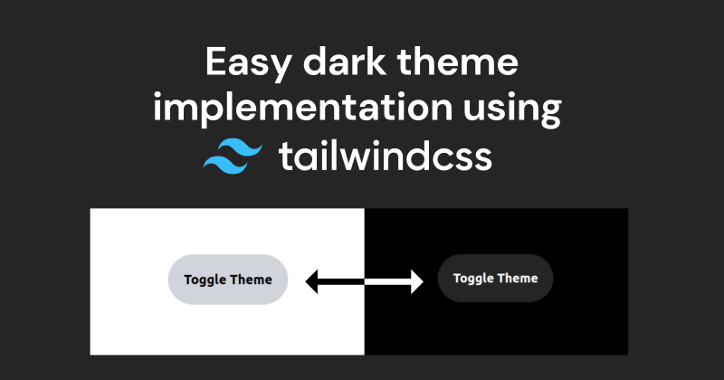 Yash Nirmal on LinkedIn: Implementing Dark theme using TailwindCSS in 5 ... Yash Nirmal on LinkedIn: Implementing Dark theme using TailwindCSS in 5 ...