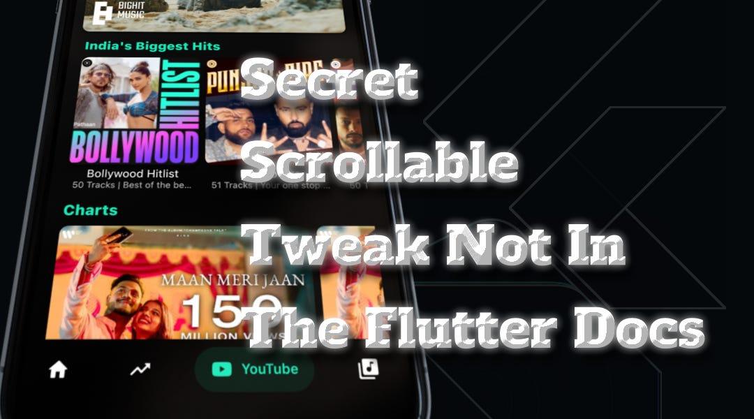 Fred Grott on LinkedIn: Secret Scrollable Tweak Not In The Flutter Docs Fred Grott on LinkedIn: Secret Scrollable Tweak Not In The Flutter Docs