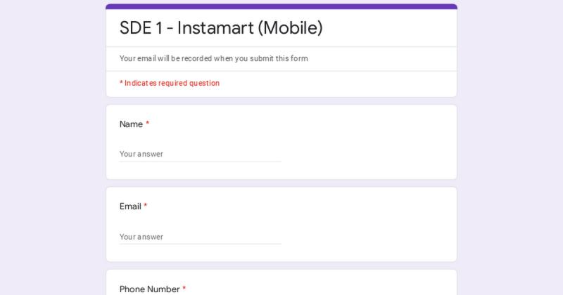 Kriti Jaiswal on LinkedIn: SDE 1 - Instamart (Mobile) Kriti Jaiswal on LinkedIn: SDE 1 - Instamart (Mobile)