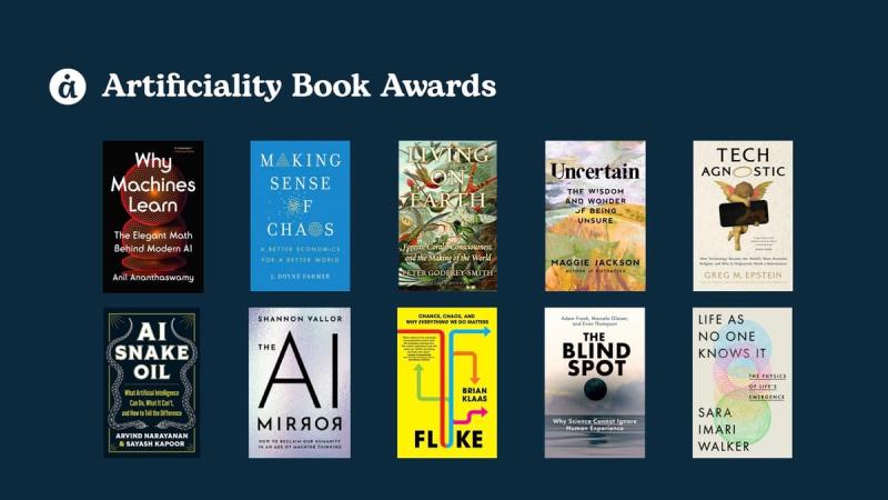 Anil Ananthaswamy on LinkedIn: Artificiality Book Awards 2024 Anil Ananthaswamy on LinkedIn: Artificiality Book Awards 2024