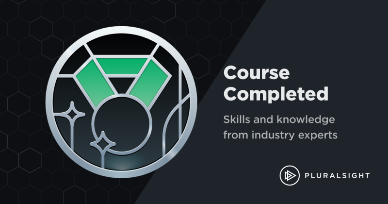 I earned the Domain-Driven Design Fundamentals badge on Pluralsight ... I earned the Domain-Driven Design Fundamentals badge on Pluralsight ...