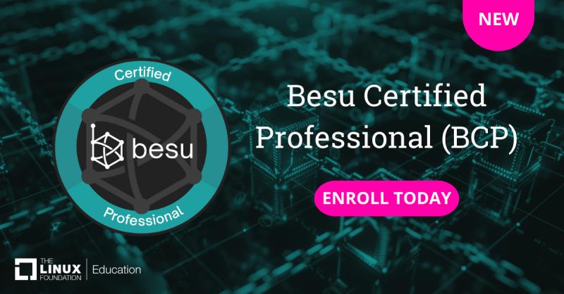 Besu Certified Professional (BCP) | Linux Foundation Education | Prisca ... Besu Certified Professional (BCP) | Linux Foundation Education | Prisca ...