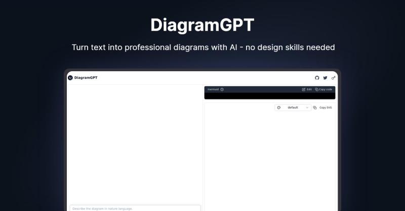 Otto Lederle on LinkedIn: DiagramGPT: AI-Powered Text-to-Diagram ... Otto Lederle on LinkedIn: DiagramGPT: AI-Powered Text-to-Diagram ...
