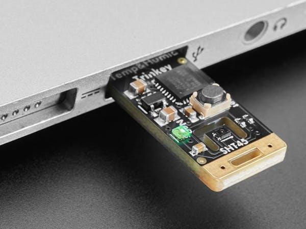 Adafruit's New USB Temperature and Humidity Sensor Trinkey Provides ... Adafruit's New USB Temperature and Humidity Sensor Trinkey Provides ...