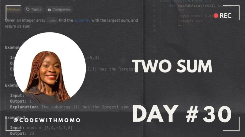 Modupe Daniel on LinkedIn: Two Sum - 0(n) Solution Modupe Daniel on LinkedIn: Two Sum - 0(n) Solution