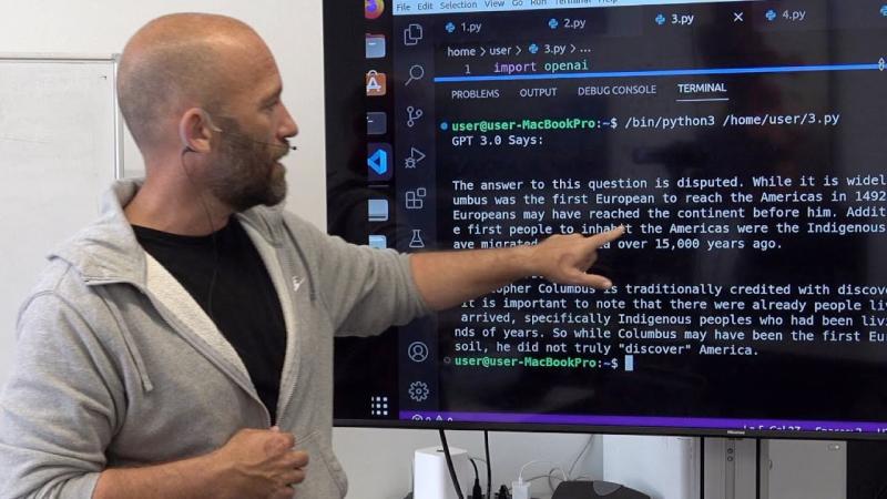 Eli Etherton on LinkedIn: CHATGPT API and PYTHON - Hands on Class Eli Etherton on LinkedIn: CHATGPT API and PYTHON - Hands on Class