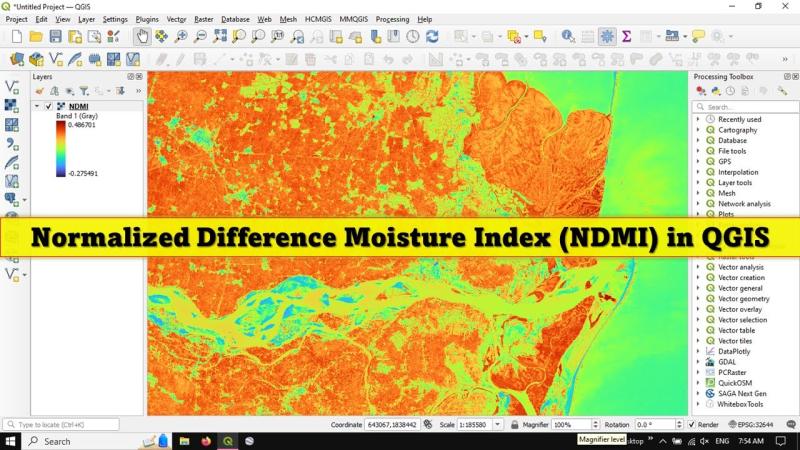Geospatial Education on LinkedIn: Normalized Difference Moisture Index ... Geospatial Education on LinkedIn: Normalized Difference Moisture Index ...