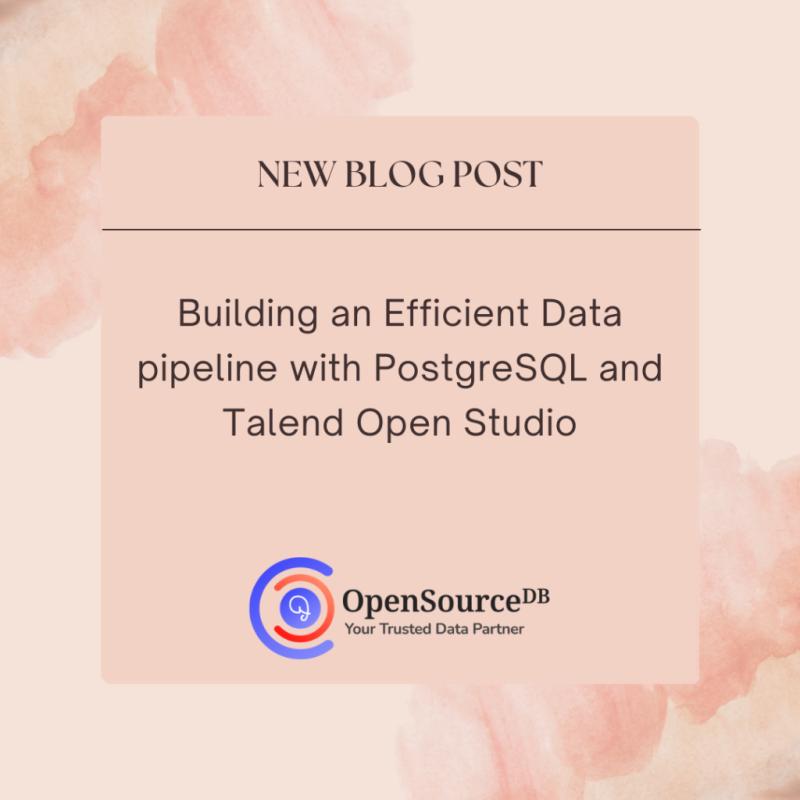 Learn Data Engineering with OpenSource DB | OpenSource DB posted on the ... Learn Data Engineering with OpenSource DB | OpenSource DB posted on the ...