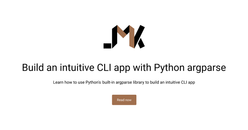 Josh Karamuth on LinkedIn: Build an intuitive CLI app with Python argparse Josh Karamuth on LinkedIn: Build an intuitive CLI app with Python argparse