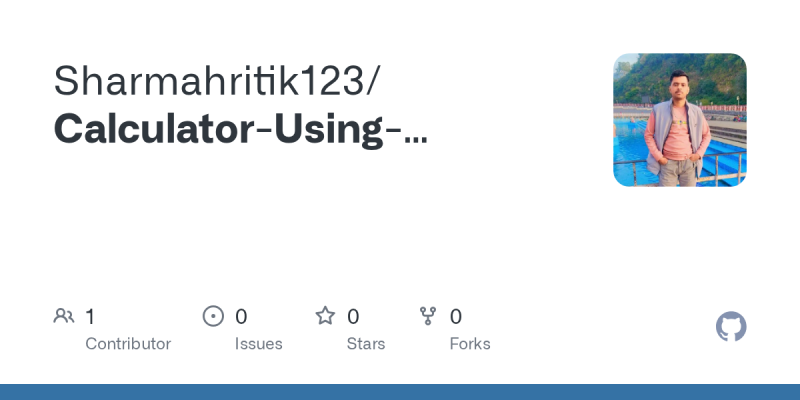 How I created a simple calculator app using Tkinter | HRITIK SHARMA ... How I created a simple calculator app using Tkinter | HRITIK SHARMA ...