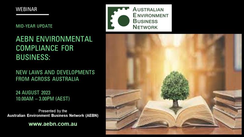 Australian Environment Business Network (AEBN) on LinkedIn: [Webinar ... Australian Environment Business Network (AEBN) on LinkedIn: [Webinar ...