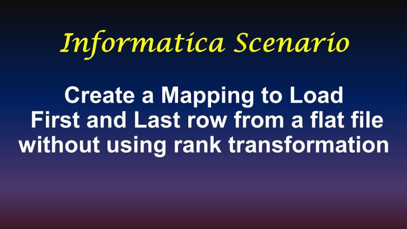 Keerthi Maddineni on LinkedIn: Informatica IICS mapping to Load first ... Keerthi Maddineni on LinkedIn: Informatica IICS mapping to Load first ...