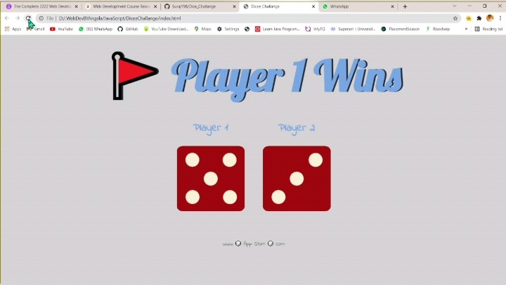Suraj Yadav on LinkedIn: #html5 #css #javascript #dice #game Suraj Yadav on LinkedIn: #html5 #css #javascript #dice #game
