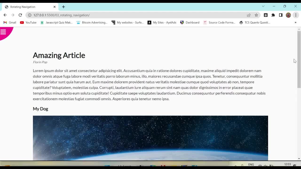 Souvik Nandi on LinkedIn: #css #html #javascript Souvik Nandi on LinkedIn: #css #html #javascript