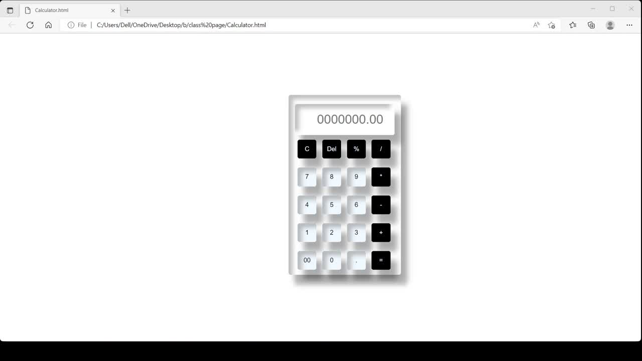Bhushan Jadhav on LinkedIn: Design Simple Calculator using HTML , CSS ... Bhushan Jadhav on LinkedIn: Design Simple Calculator using HTML , CSS ...