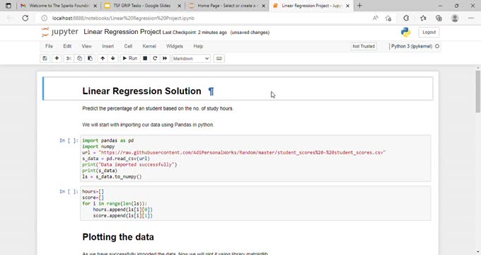 #task1 #gripnovember22 #intern #python #dataanalysis #machinelearning ... #task1 #gripnovember22 #intern #python #dataanalysis #machinelearning ...