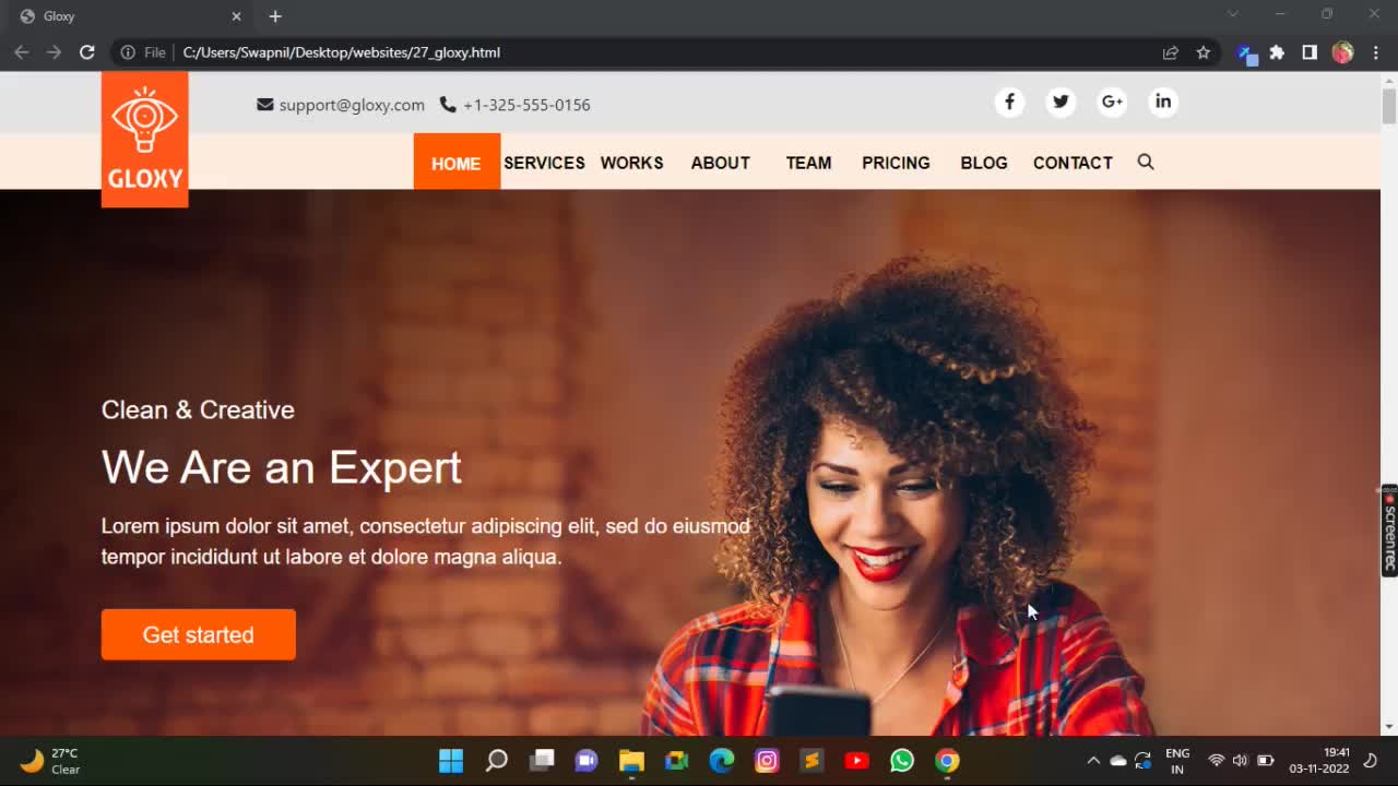 Swapnil Jadhav on LinkedIn: #project #html5 #css3 Swapnil Jadhav on LinkedIn: #project #html5 #css3