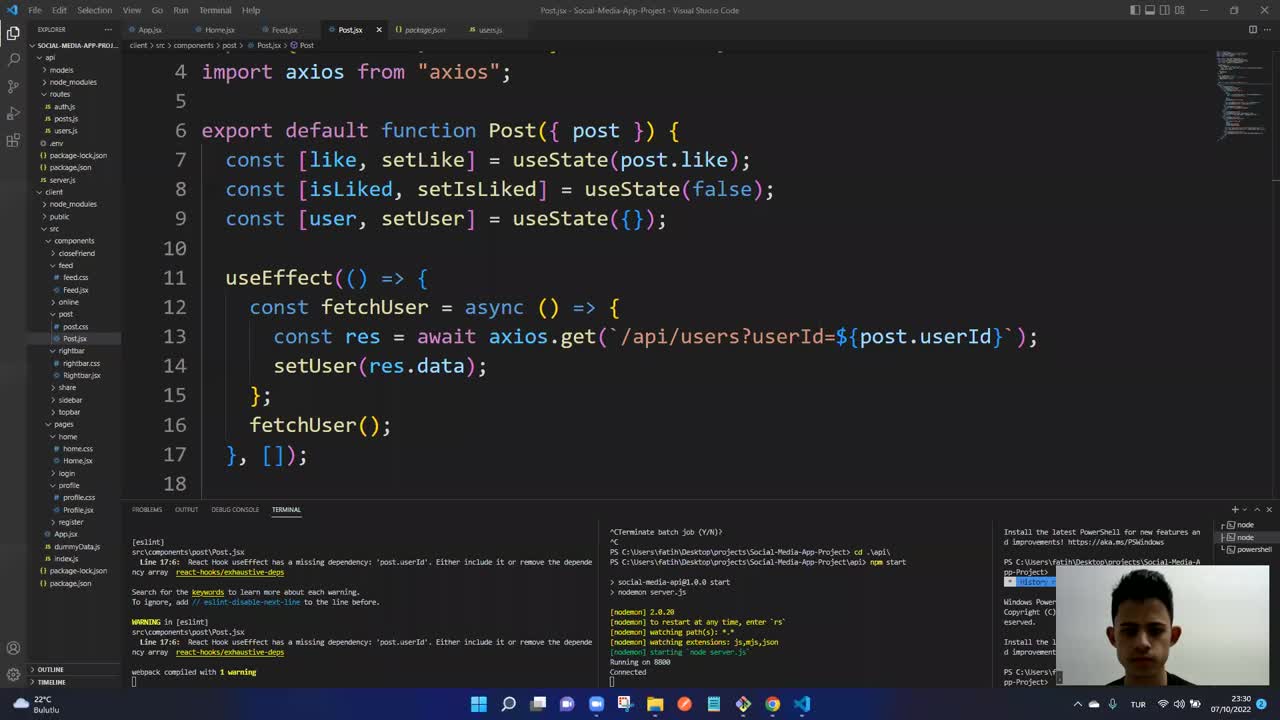 Fatih Emre Salman LinkedIn‘de: #programming #coding #backend #frontend ... Fatih Emre Salman LinkedIn‘de: #programming #coding #backend #frontend ...