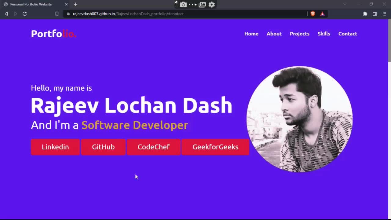 Rajeev Lochan Dash on LinkedIn: #portfoliowebsite #html #css # ... Rajeev Lochan Dash on LinkedIn: #portfoliowebsite #html #css # ...