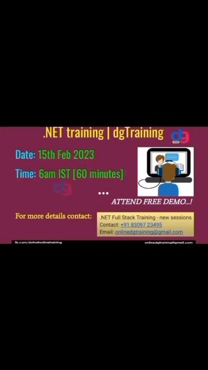 dgTraining - learn with EASE on LinkedIn: #learning #coding #csharp # ... dgTraining - learn with EASE on LinkedIn: #learning #coding #csharp # ...