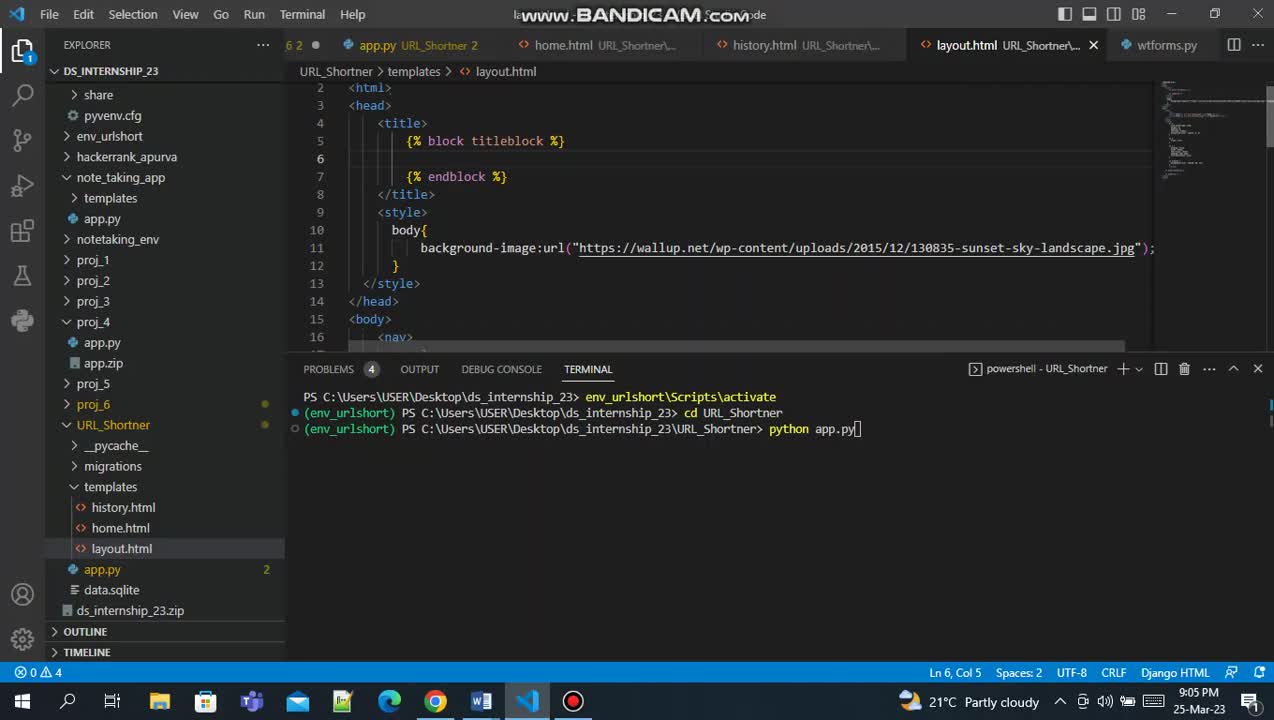 Apurva Jain on LinkedIn: #python #flask #html #internship Apurva Jain on LinkedIn: #python #flask #html #internship