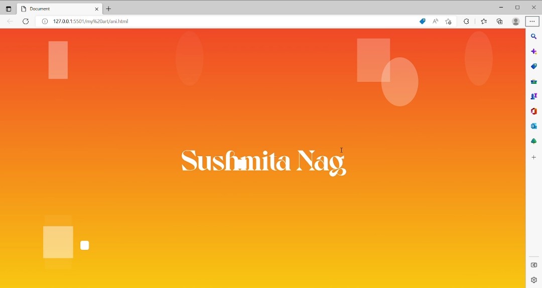 Sushmita Nag on LinkedIn: #animation #html #css Sushmita Nag on LinkedIn: #animation #html #css
