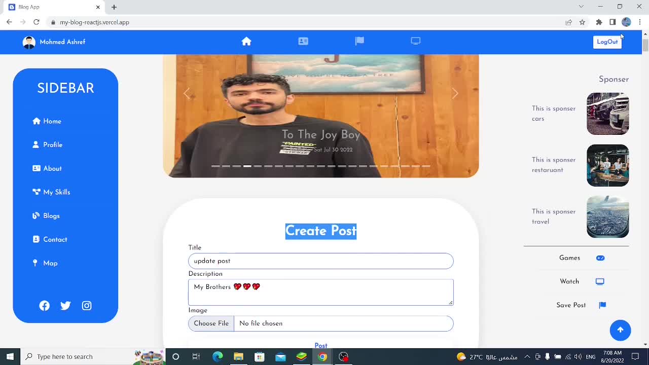 Muhamed Ashraf on LinkedIn: #reactjs #reacthooks #bootstrap5 #firebase ... Muhamed Ashraf on LinkedIn: #reactjs #reacthooks #bootstrap5 #firebase ...