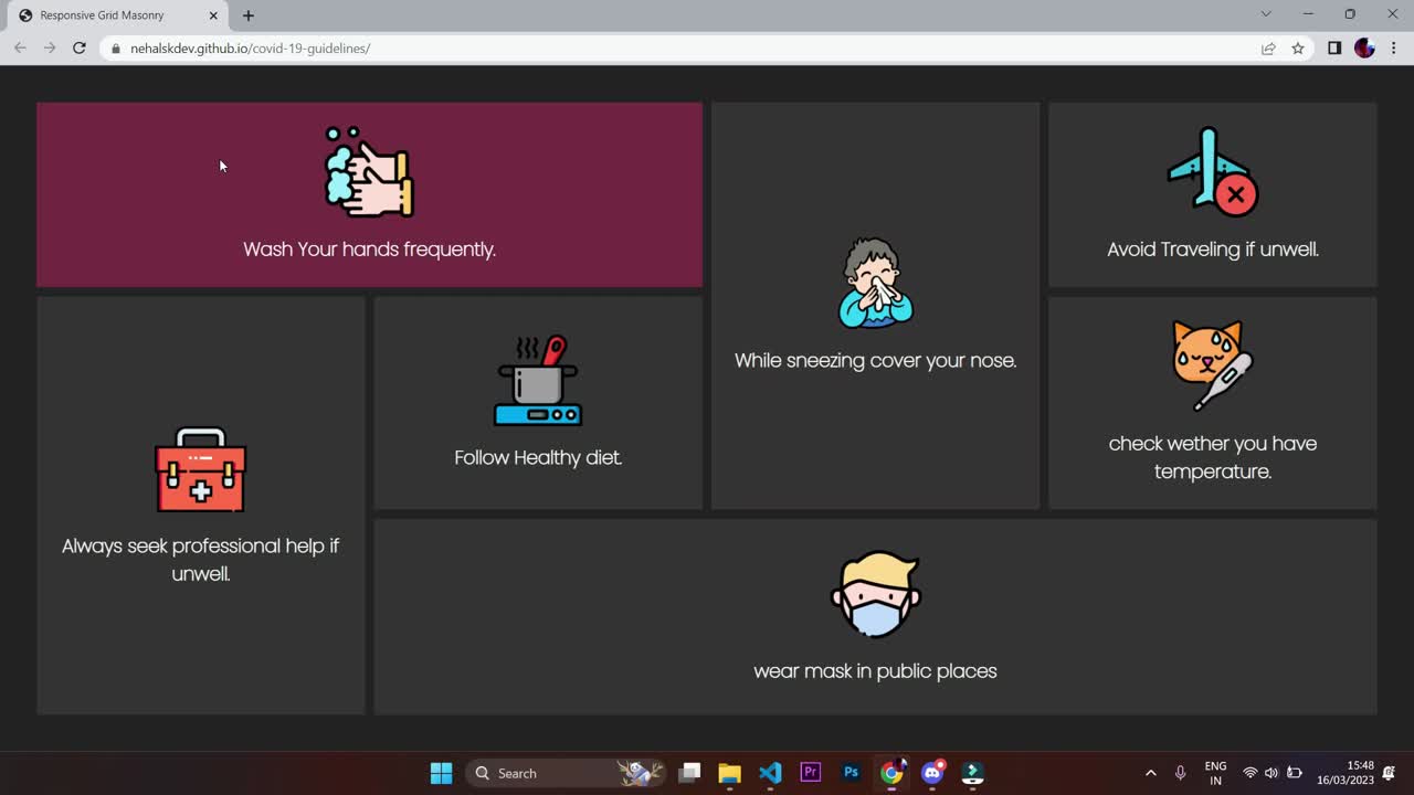Nehal Shaikh on LinkedIn: #connections #covid19safety #html5 #css3 # ... Nehal Shaikh on LinkedIn: #connections #covid19safety #html5 #css3 # ...