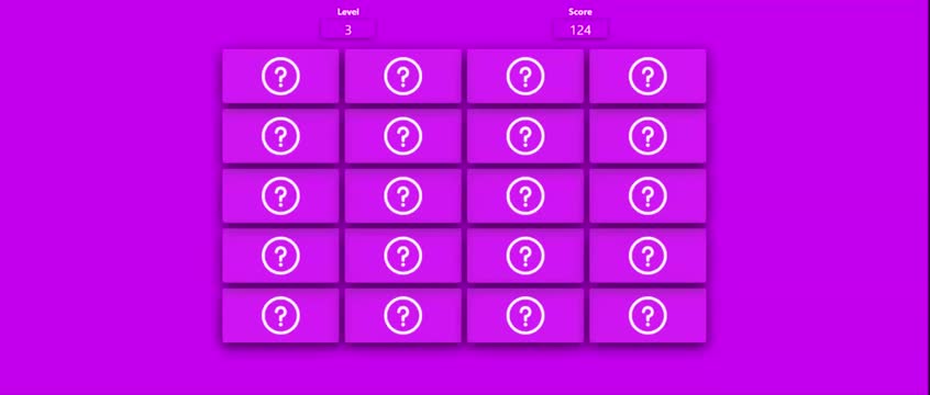 Mustafa Dalga on LinkedIn: Multi Level Memory Game | Vue JS , HTML5 ... Mustafa Dalga on LinkedIn: Multi Level Memory Game | Vue JS , HTML5 ...