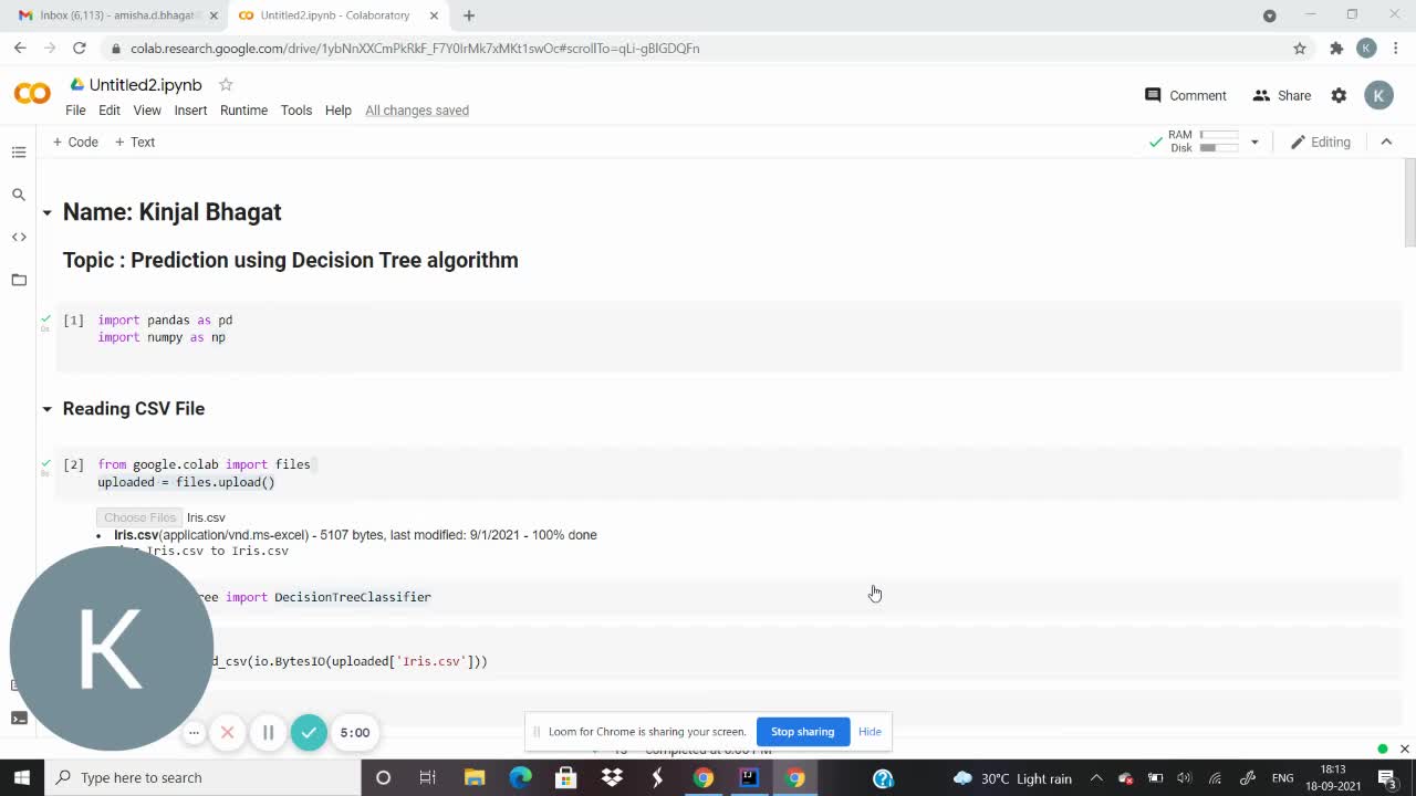 Kinjal Bhagat on LinkedIn: #lgmvipseptember #intern #python # ... Kinjal Bhagat on LinkedIn: #lgmvipseptember #intern #python # ...