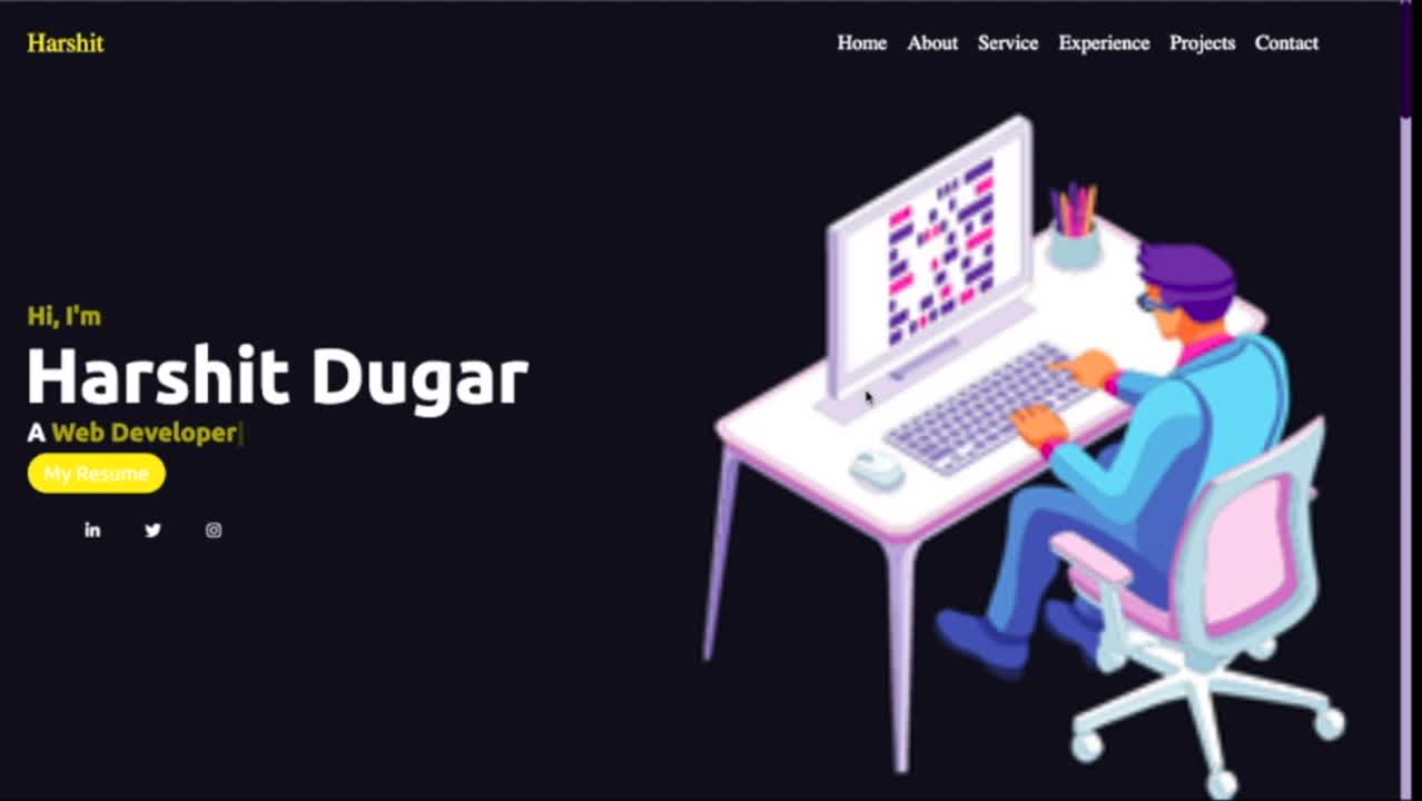 Harshit Dugar on LinkedIn: #github #css #html #javascript #portfolio # ... Harshit Dugar on LinkedIn: #github #css #html #javascript #portfolio # ...