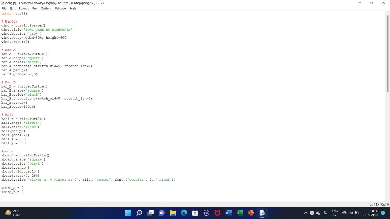 Aishwarya Jagtap on LinkedIn: #python #pythonprogramming #miniproject # ... Aishwarya Jagtap on LinkedIn: #python #pythonprogramming #miniproject # ...