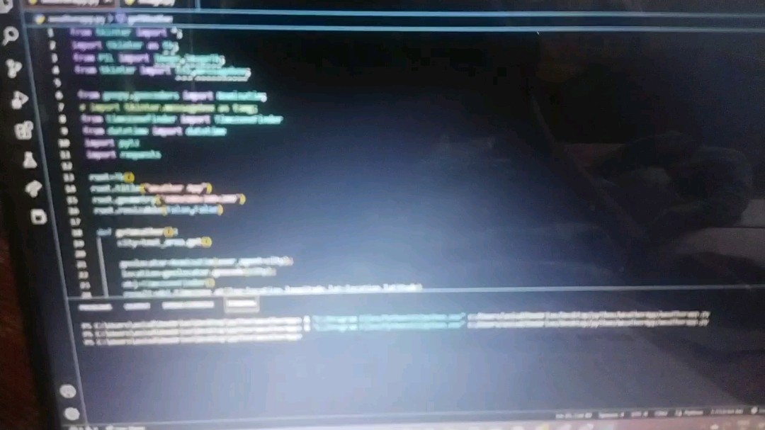 Abhishek Das on LinkedIn: I created an weather App using python GUI ... Abhishek Das on LinkedIn: I created an weather App using python GUI ...
