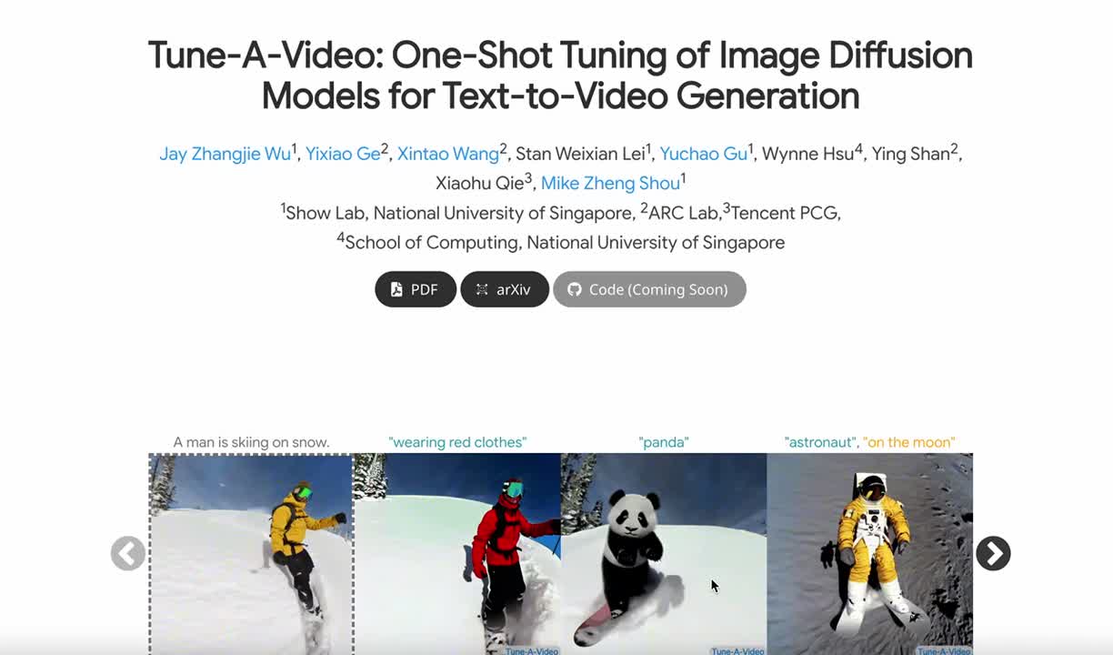 Ahsen Khaliq on LinkedIn: Tune-A-Video: One-Shot Tuning of Image ... Ahsen Khaliq on LinkedIn: Tune-A-Video: One-Shot Tuning of Image ...