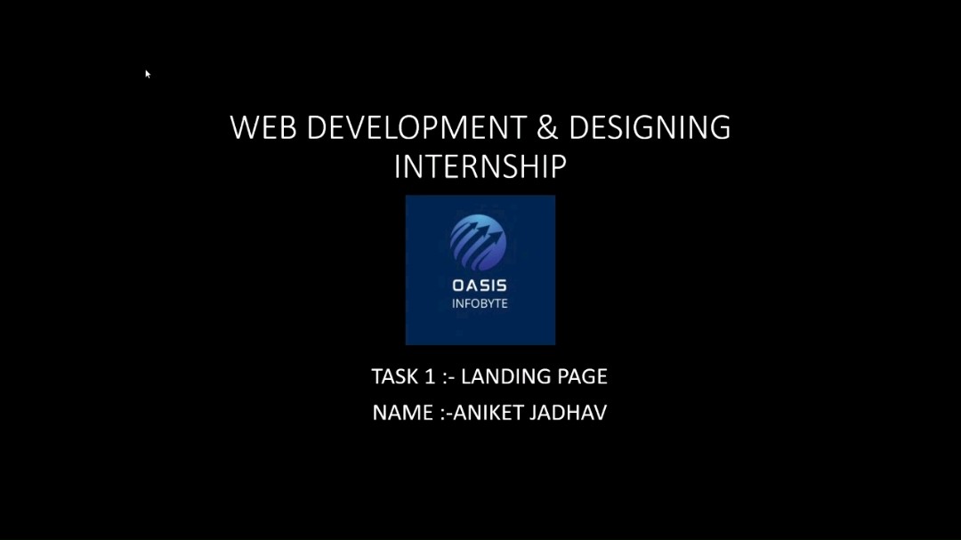 Aniket Jadhav on LinkedIn: #task1 #internship #oasisinfobyte # ... Aniket Jadhav on LinkedIn: #task1 #internship #oasisinfobyte # ...
