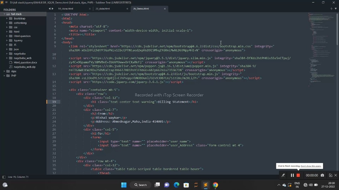 Vishal Waykar on LinkedIn: #html #css #bootstrap #javascript #jquery # ... Vishal Waykar on LinkedIn: #html #css #bootstrap #javascript #jquery # ...