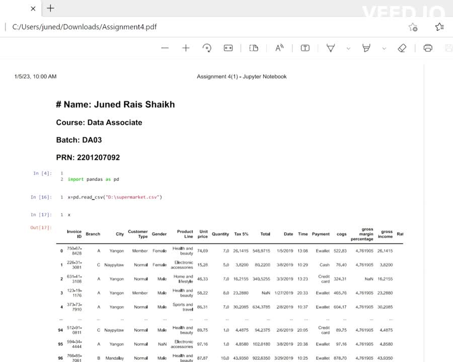 Juned Shaikh on LinkedIn: #task2 #pandas #numpy #matplotlib #seaborn # ... Juned Shaikh on LinkedIn: #task2 #pandas #numpy #matplotlib #seaborn # ...