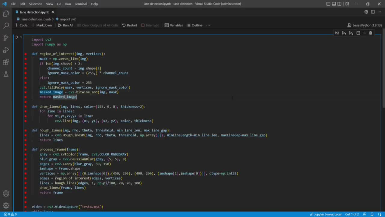 Srushti Patil on LinkedIn: #roadlanedetection #computervision #python Srushti Patil on LinkedIn: #roadlanedetection #computervision #python