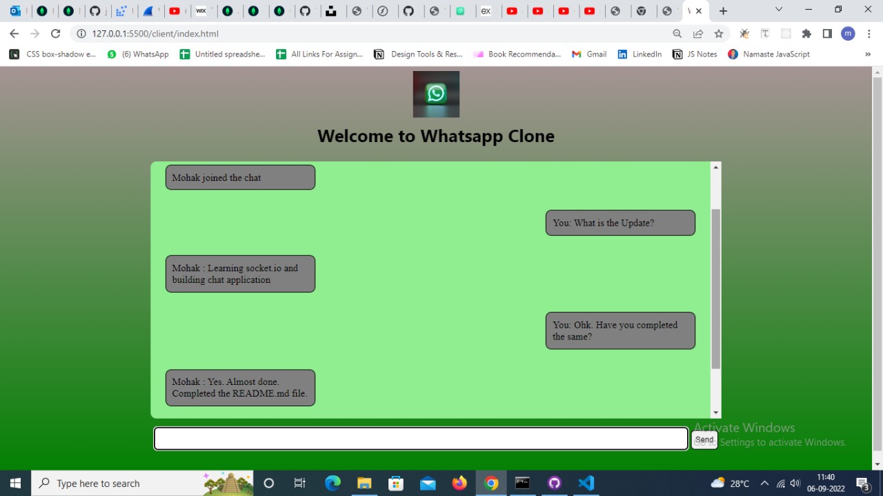 Mohak Tripathi on LinkedIn: #whatsapp #socket #softwaredevelopment # ... Mohak Tripathi on LinkedIn: #whatsapp #socket #softwaredevelopment # ...