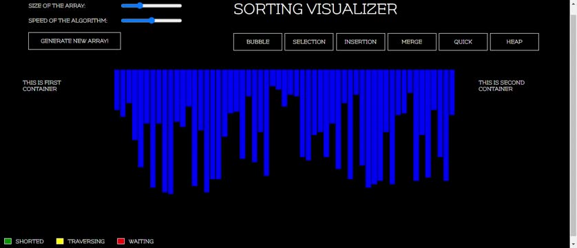 Ajay Gorana on LinkedIn: #sortingvisualizer #html #css3 #javascript # ... Ajay Gorana on LinkedIn: #sortingvisualizer #html #css3 #javascript # ...