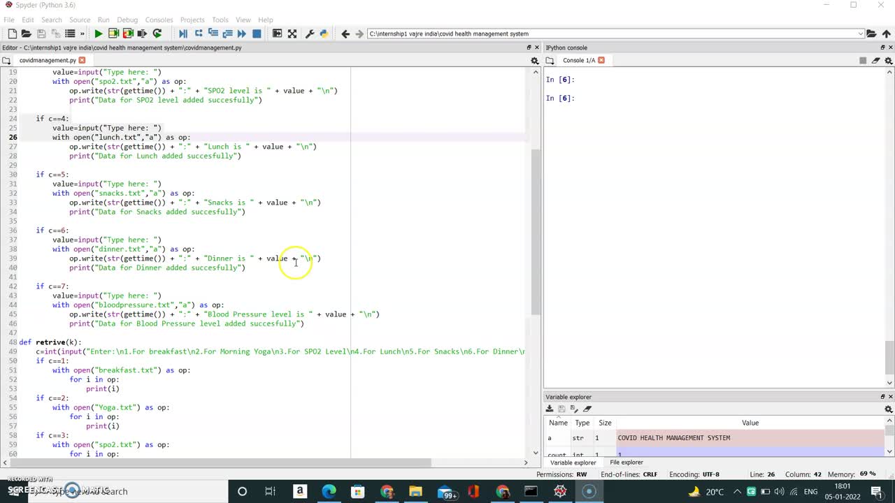 Mridula daga on LinkedIn: #internship #pythonprogramming Mridula daga on LinkedIn: #internship #pythonprogramming