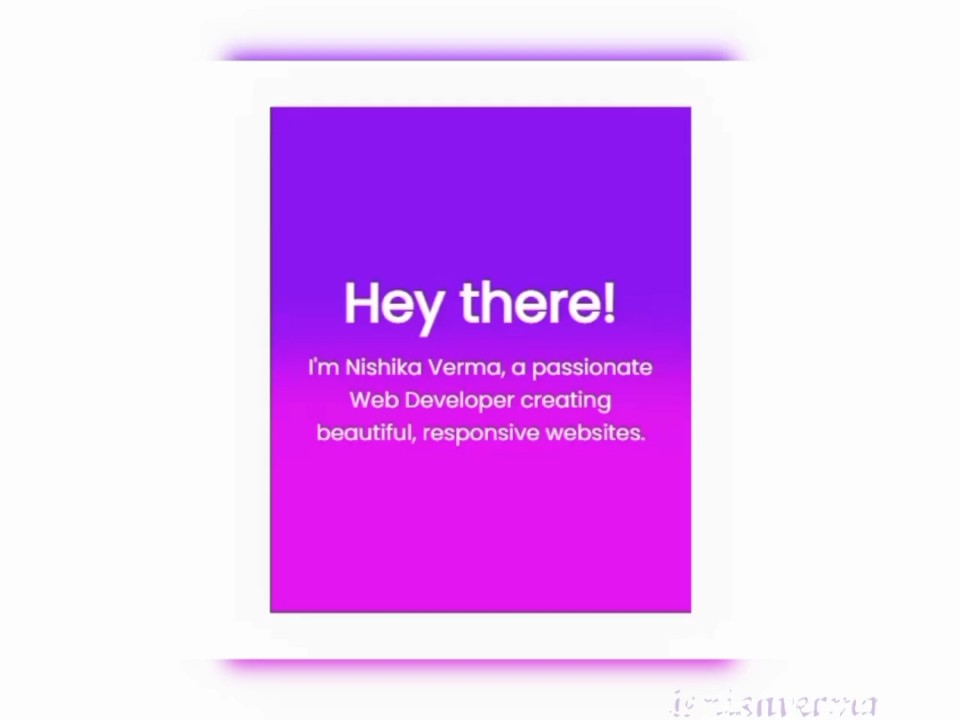 Nishika Verma on LinkedIn: #css #html #css3 #html5 #webdesign # ... Nishika Verma on LinkedIn: #css #html #css3 #html5 #webdesign # ...