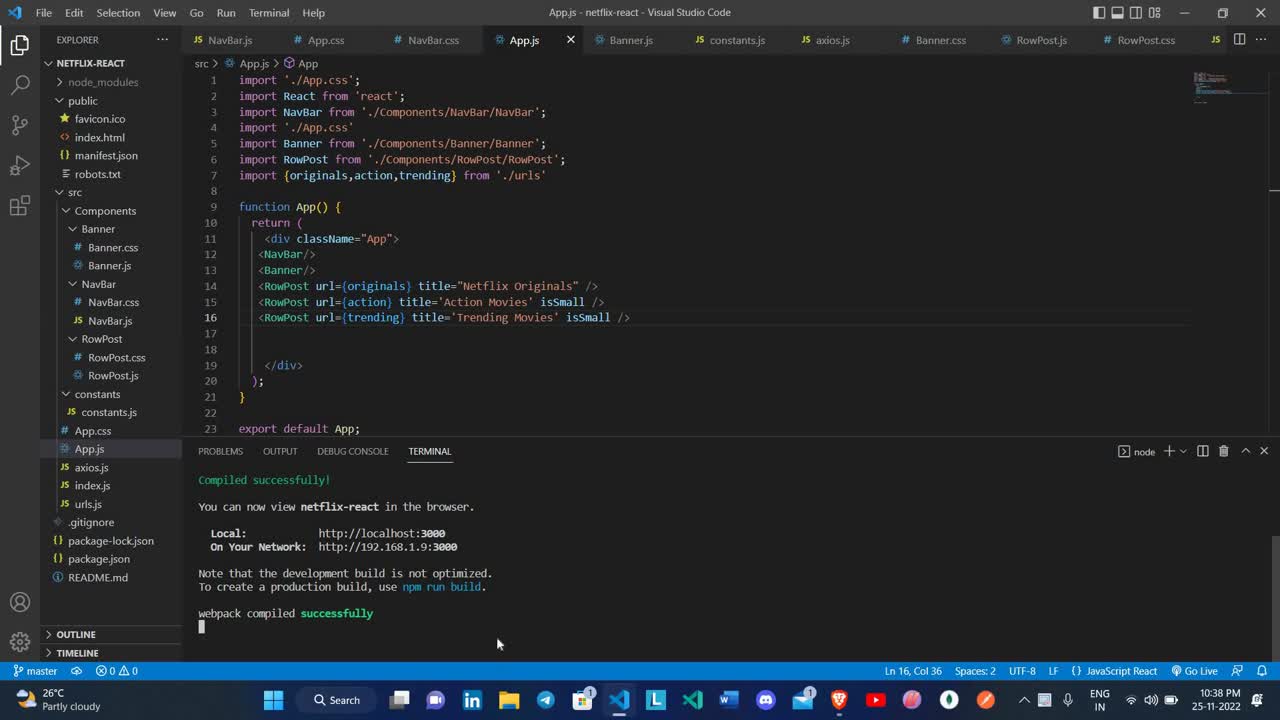#reactjs #netflixclone #project #programming #webdevelopment | Muhammed ... #reactjs #netflixclone #project #programming #webdevelopment | Muhammed ...