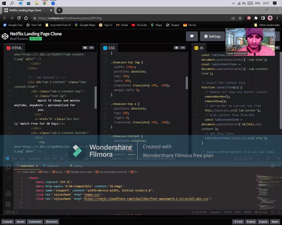 Vivek kushwah on LinkedIn: #html #css #javascript #netflix Vivek kushwah on LinkedIn: #html #css #javascript #netflix