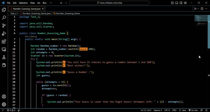 Kshiteej Pathak on LinkedIn: #oasisinfobyte #java #javaprogramming # ... Kshiteej Pathak on LinkedIn: #oasisinfobyte #java #javaprogramming # ...