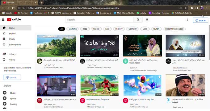 Marah Abu Mwais on LinkedIn: #html #css #bootstrap Marah Abu Mwais on LinkedIn: #html #css #bootstrap