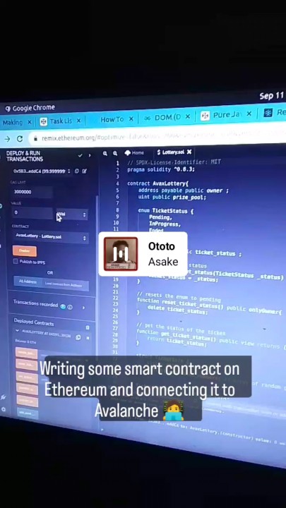Jerry Musaga on LinkedIn: #solidity #rustlang #hardhat #reactjs # ... Jerry Musaga on LinkedIn: #solidity #rustlang #hardhat #reactjs # ...